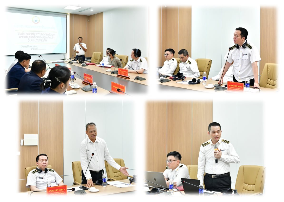 Trao đổi kinh nghiệm giữa KTNN khu vực I và Đoàn KTNN Khu vực Phía Bắc 1, KTNN Lào